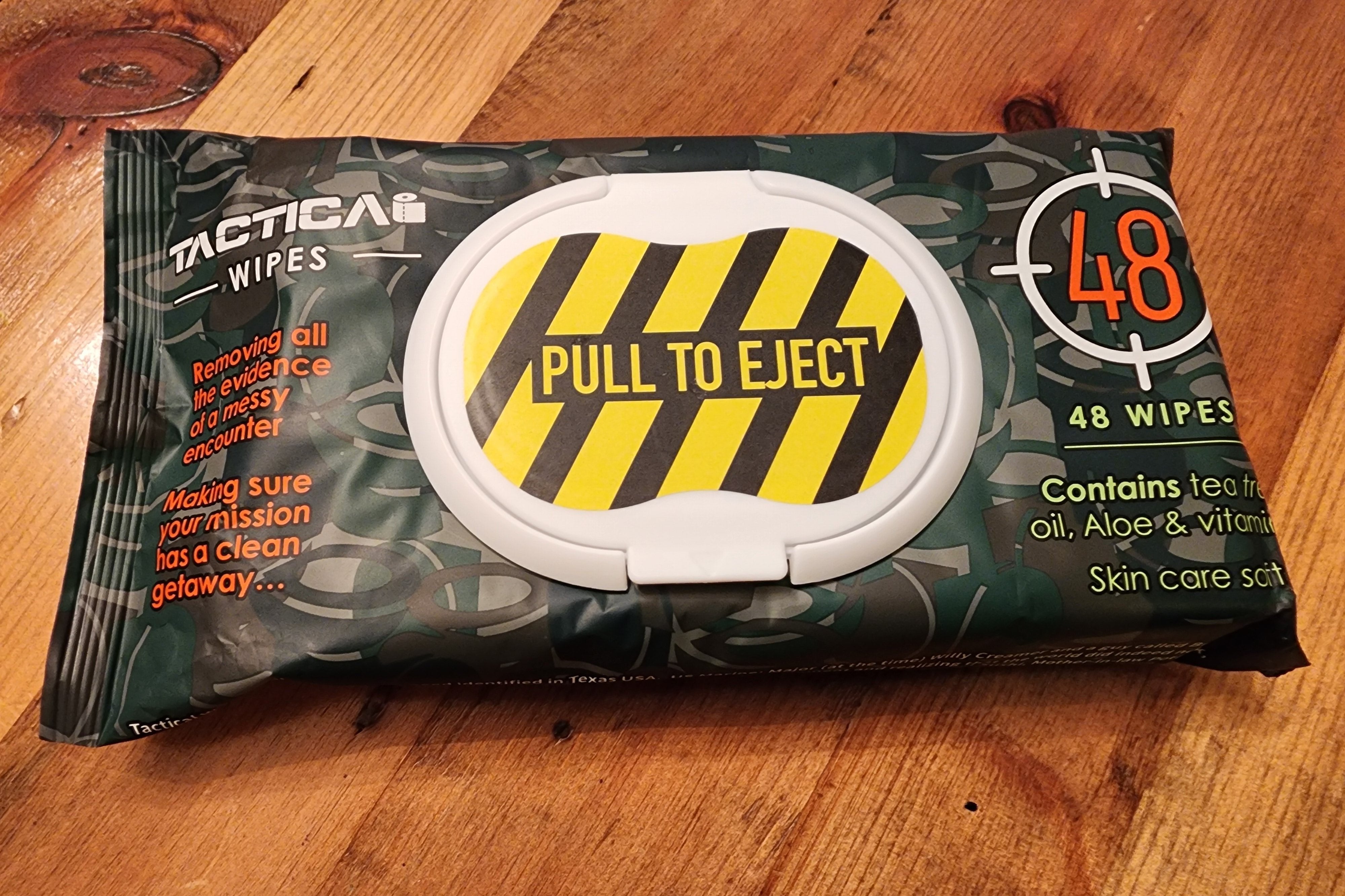 Tactical Wipes - Single Pack